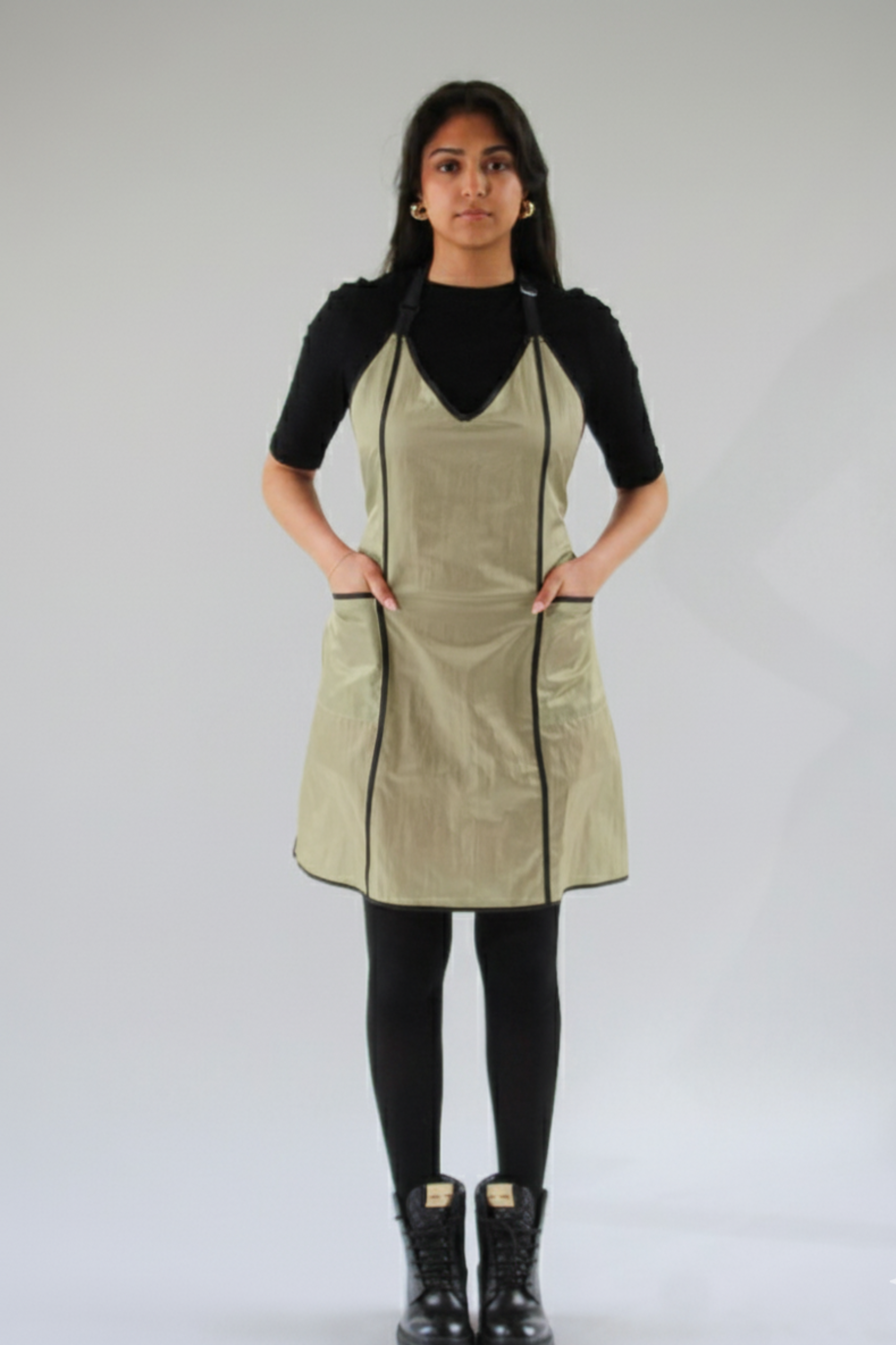 DURALUXE DUET LIQUID CHAMPAGNE PLUNGE APRON – DuraSilk Ltd